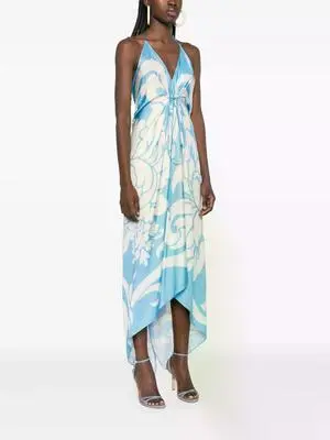 Etro Graphic-print Dress - Blue