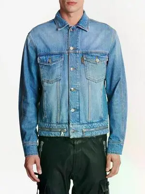 Balmain Zip-detail Denim Jacket