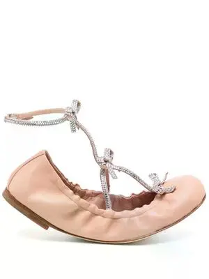 Rene Caovilla Round Toe Flats For Women