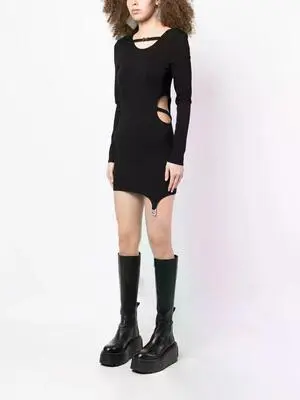 HELIOT EMIL Logo-detail Mini Dress