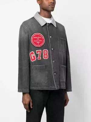 GOLDEN GOOSE Patch Detail Denim Jacket