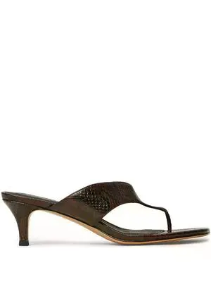 TWINSET Thong-style Kitten Heel Sandals