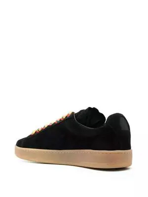 LANVIN Suede Low-top Sneakers