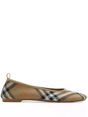 Burberry Elastic Flats For Women