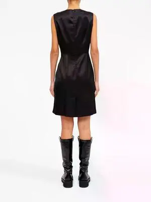 MAISON MARGIELA Pinstriped Sleeveless Minidress