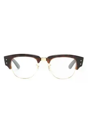 Ray-ban Mega Clubmaster Glasses - Brown