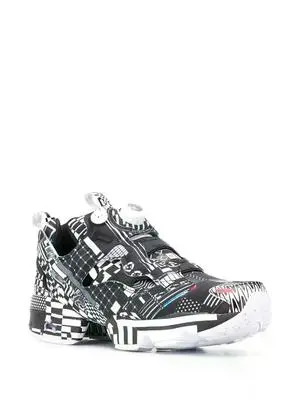 REEBOK X Kenzo Instapump Fury Sneakers - Black