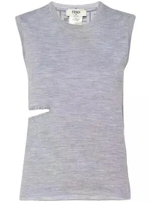 Fendi Office Wear Camis Tanks For Women