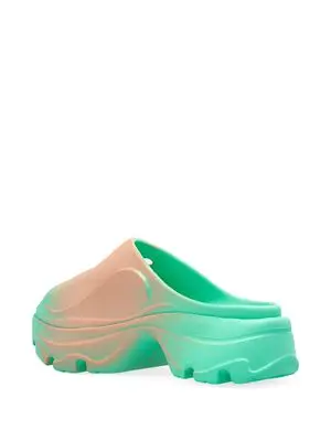 Adidas By Stella McCartney Two-tone Clogs - Green