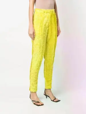 Undercover Textured High-waisted Trousers