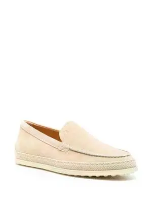 TOD'S Suede Slip-on Loafers