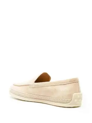 TOD'S Suede Slip-on Loafers
