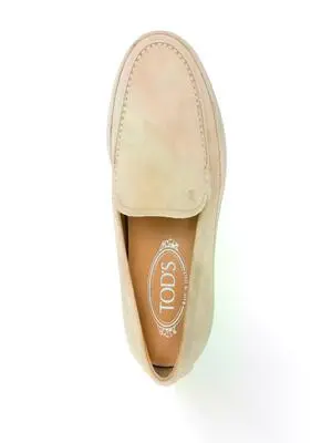 TOD'S Suede Slip-on Loafers