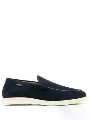 Hogan Almond Toe Suede Loafers