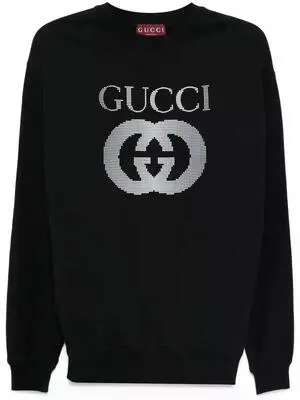 Gucci Ribbed Sweatshirts Hoodies For Men