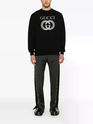 Gucci Interlocking G-appliqué Sweatshirt