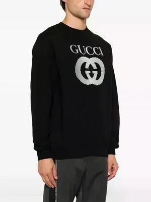 Gucci Interlocking G-appliqué Sweatshirt
