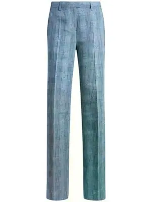 Etro Slub-textured Trousers