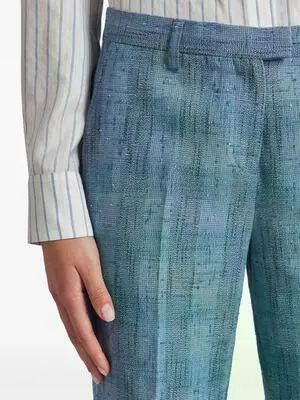 Etro Slub-textured Trousers