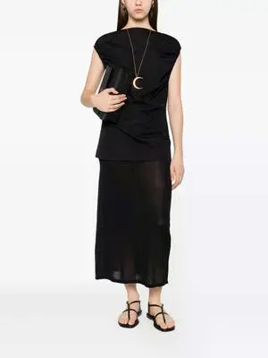 TOTEME Sleeveless Gathered Top