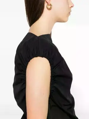 TOTEME Sleeveless Gathered Top