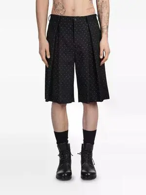 Comme Des Garcons Slit Shorts For Men
