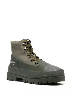 DIESEL® Hiko Hybrid Lace-up Boots - Green