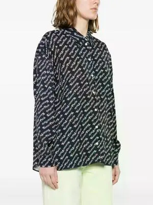 Kenzo Monogram-print Shirt