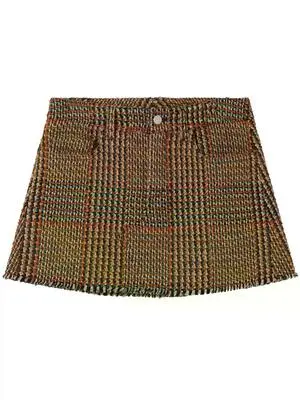 Stella McCartney Wool Tweed Mini Skirt