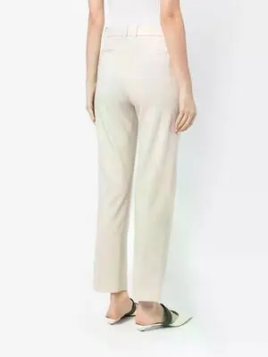 JOSEPH Straight-leg Tailored Trousers - Neutrals
