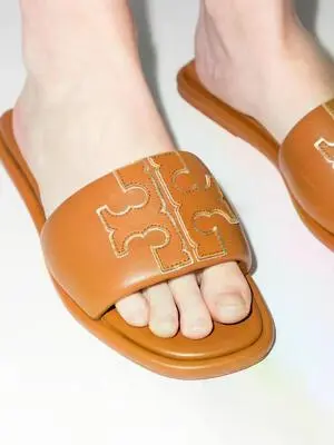 Tory Burch Double T Sport Slides