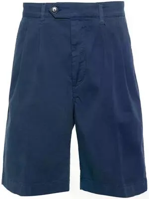 Canali Mid-rise Chino Shorts