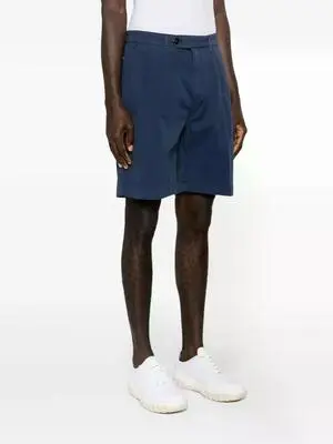 Canali Mid-rise Chino Shorts