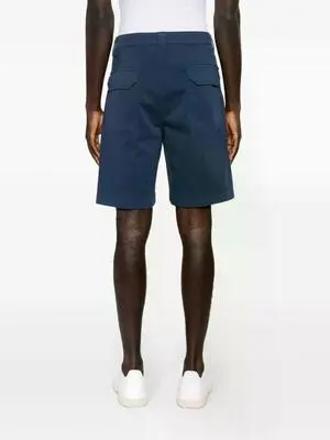Canali Mid-rise Chino Shorts