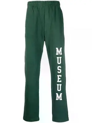 MUSEUM OF PEACE & QUIET Logo-print Cotton Pants