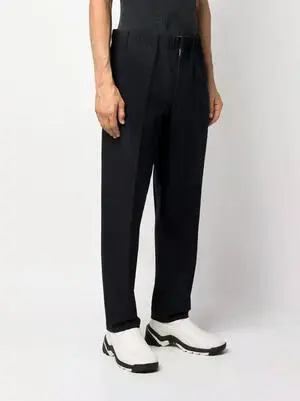JIL SANDER Elasticated-waist Trousers - Blue