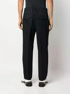 JIL SANDER Elasticated-waist Trousers - Blue
