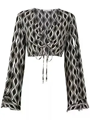 Amir Slama Cropped Blouses