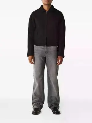 COURREGES Logo-patch Wool Jacket