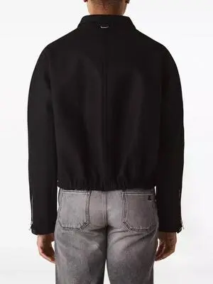COURREGES Logo-patch Wool Jacket