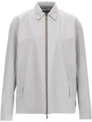 Herno Zipped Windproof Jacket - Grey