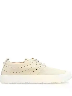 VOLTA Suede Lace-up Sneakers - Neutrals
