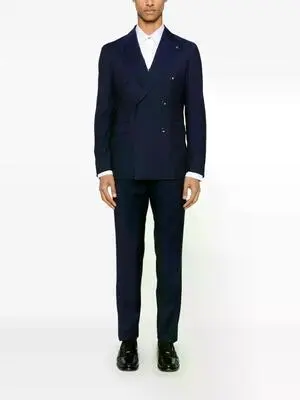 Tagliatore Virgin Wool Suit - Blue
