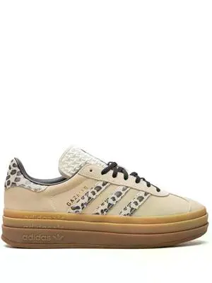 Adidas Gazelle Bold Leopard Sneakers - Neutrals