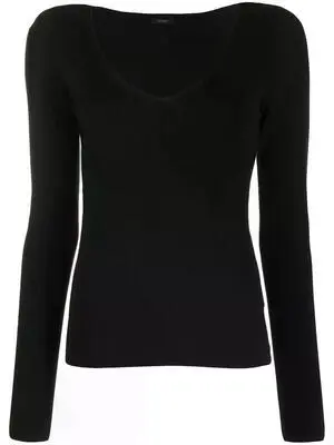 JOSEPH Long-sleeve V-neck Top