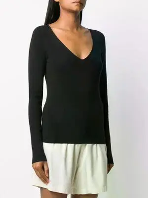 JOSEPH Long-sleeve V-neck Top