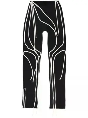 Ottolinger Contrast-trim Flared Trousers