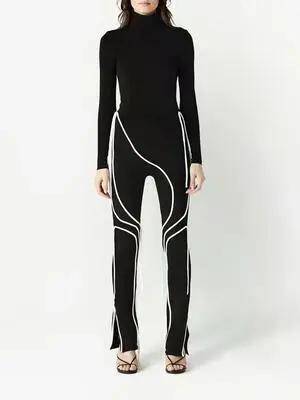 Ottolinger Contrast-trim Flared Trousers
