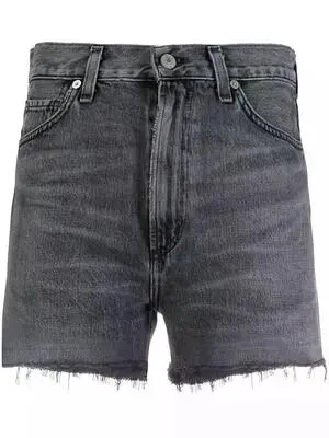 Citizens Of Humanity Kristen Organic Cotton Denim Shorts - Grey