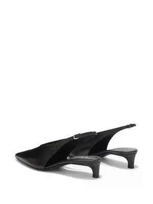 JIL SANDER Pointed-toe Slingback Pumps - Black